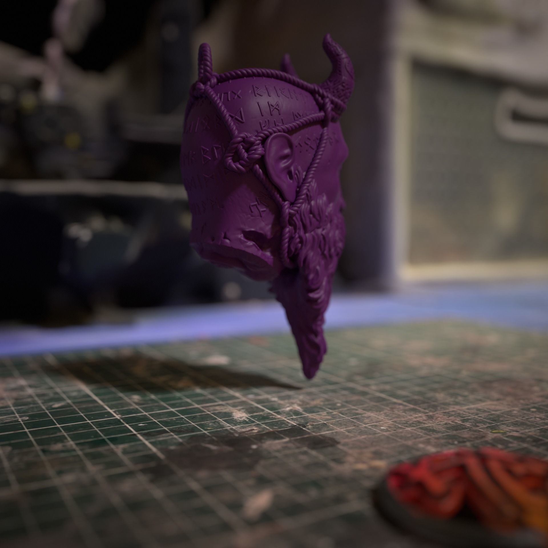 Mimir from GoW 3D model 3D printable | CGTrader