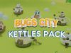 3D model Bugs City - Low Poly Stylized Kettles Pack VR / AR / low-poly ...
