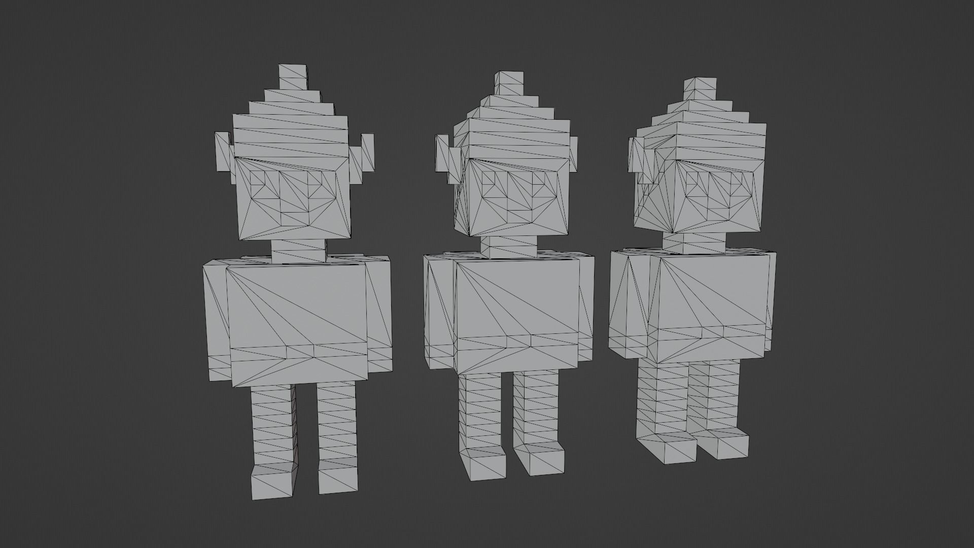 3D model Voxel Elf Collection VR / AR / low-poly | CGTrader