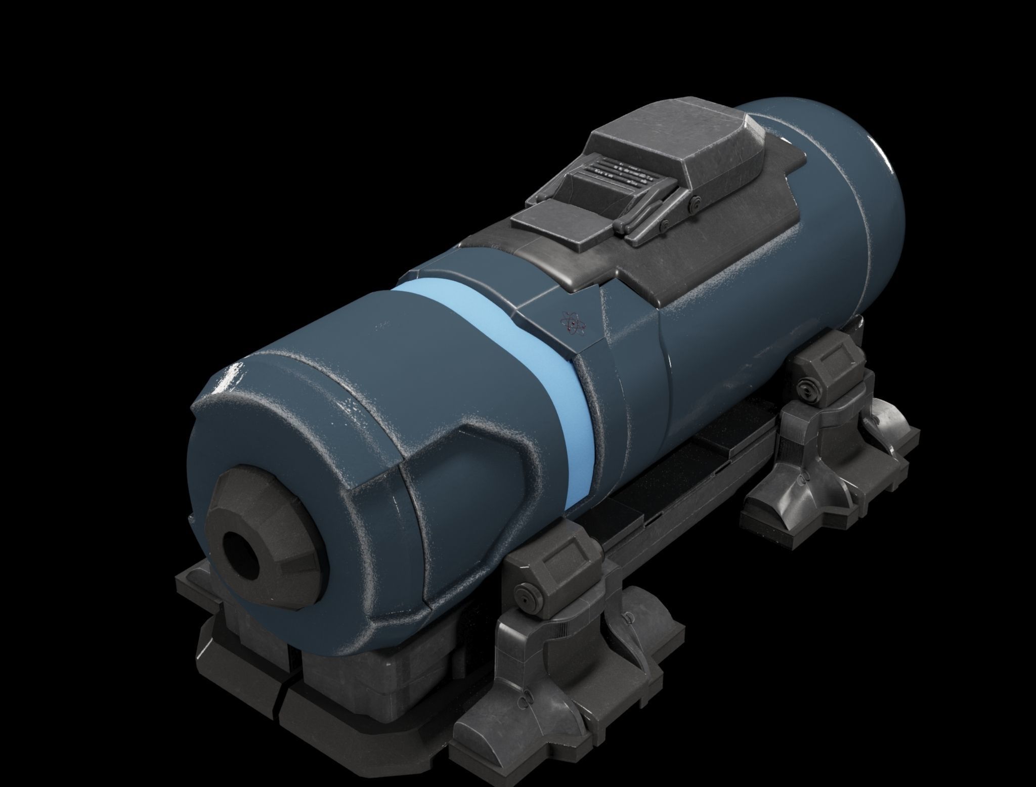 Old Gas Tank Free High-poly 3D model free 3D model | CGTrader