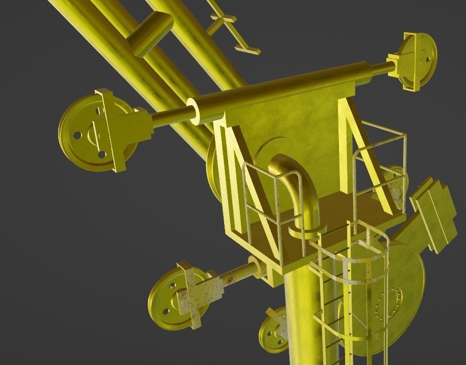 Atlantic Loading Arm 3D model 3D printable | CGTrader