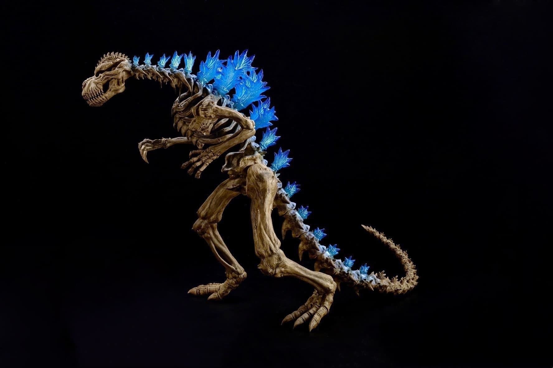 Godzilla Skeleton 30cm high 3D model 3D printable | CGTrader