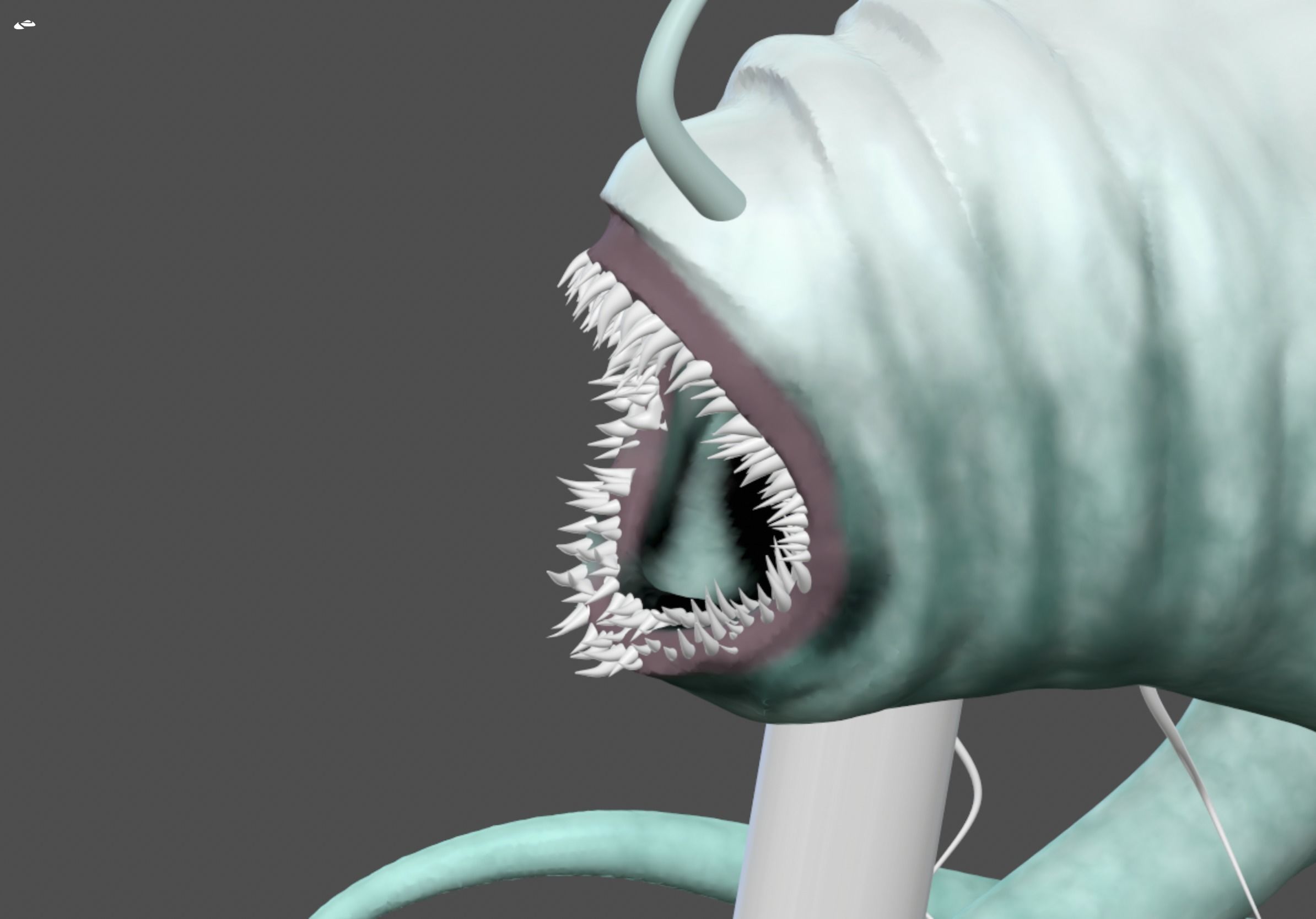 Aboleth miniature free 3D model 3D printable | CGTrader