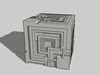 MAYAN AZTEC CUBES PANELS 3D model | CGTrader