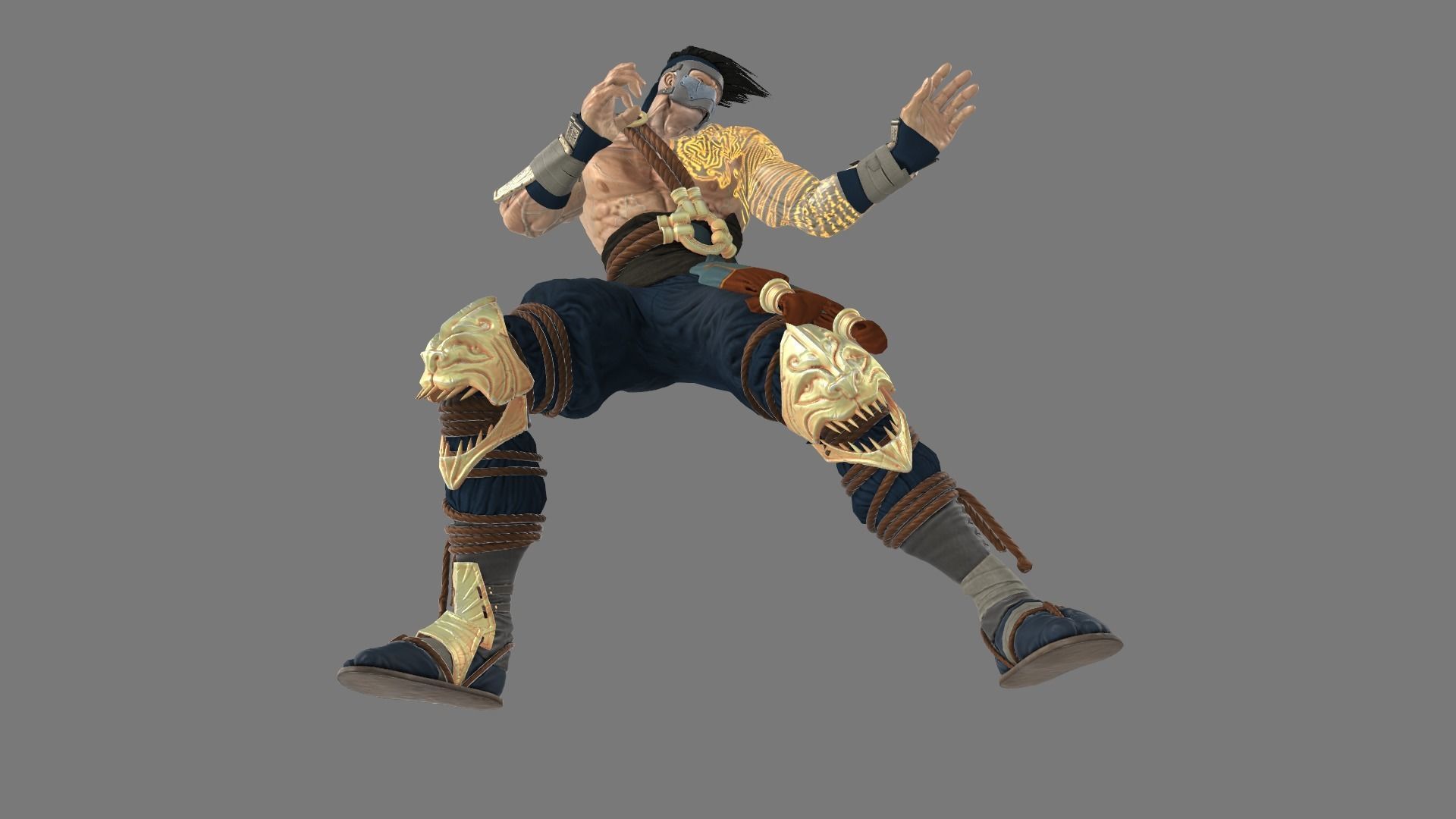 jago from killer instinct 3D model | CGTrader
