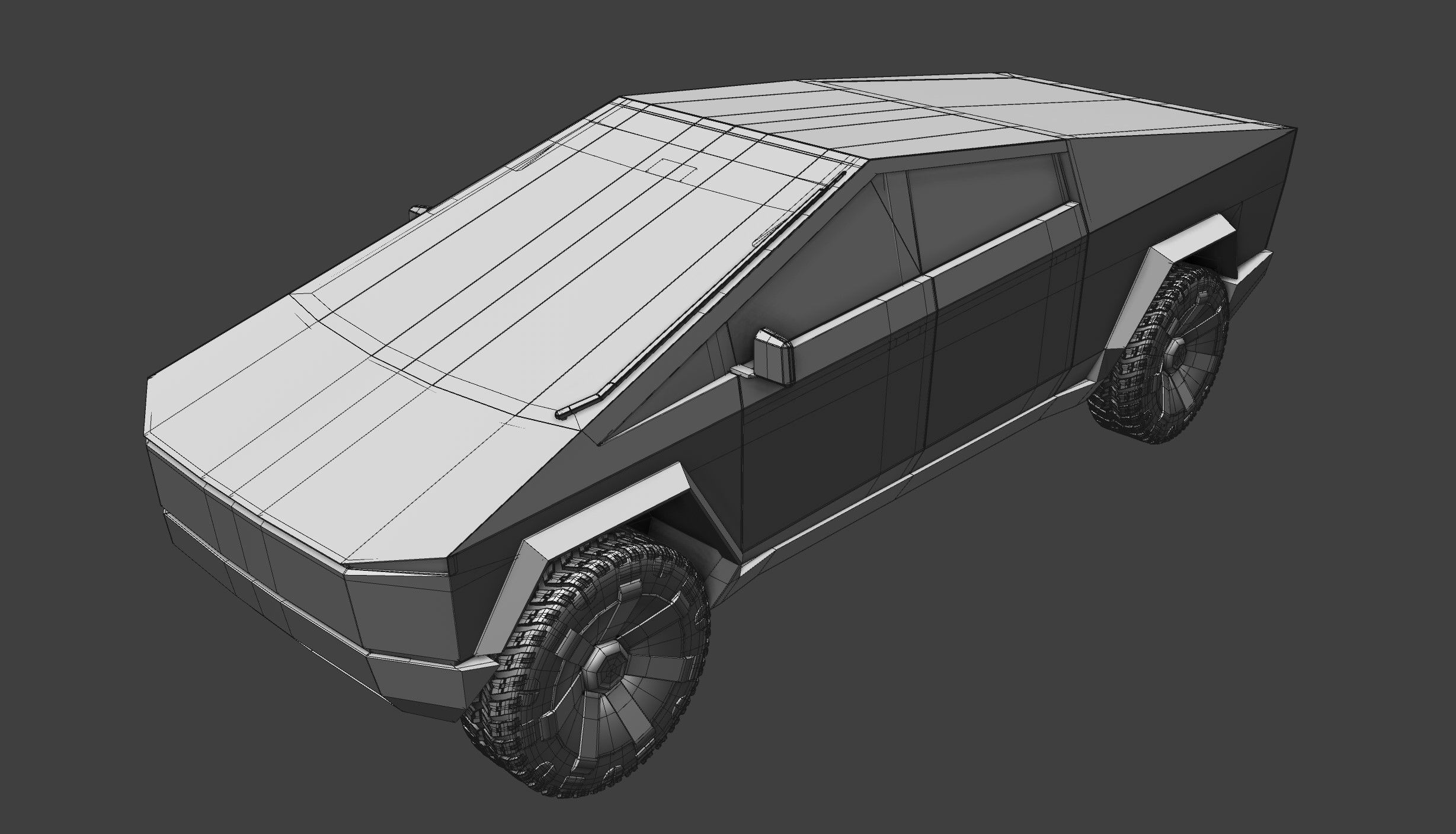 TESLA CYBERTRUCK 2023 3D model | CGTrader