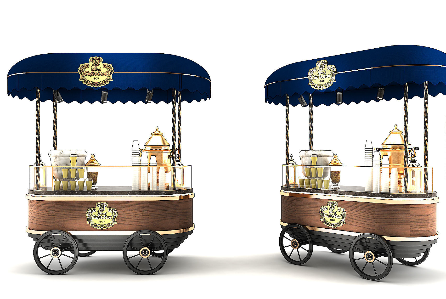 POP Stand Design 3D model | CGTrader