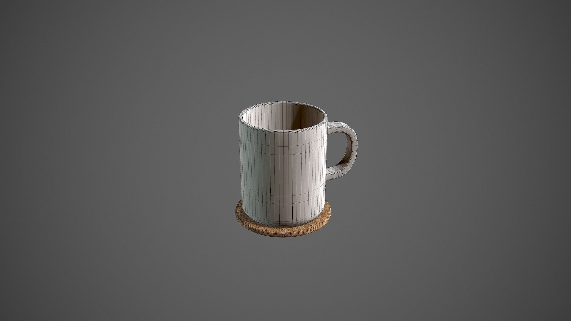 3D model Coffee Mug Porcelain VR / AR / low-poly | CGTrader