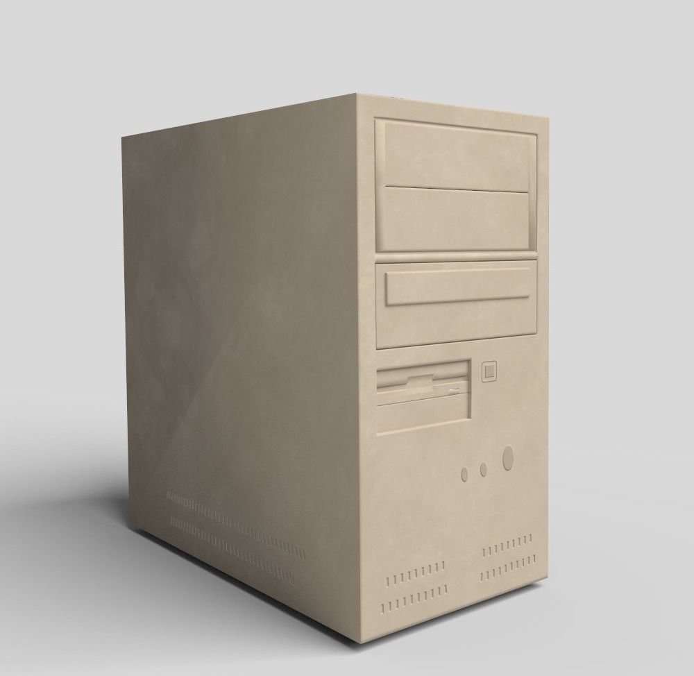 3D model Old Pc Collection VR / AR / low-poly | CGTrader