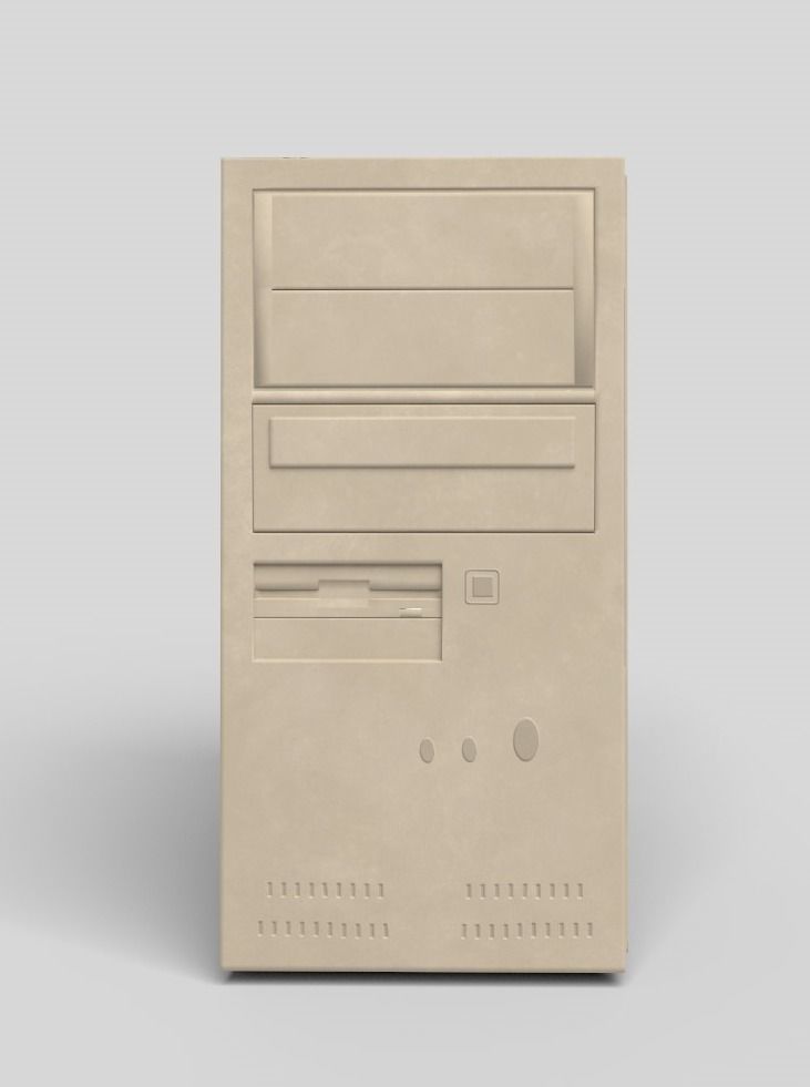 3D model Old Pc Collection VR / AR / low-poly | CGTrader