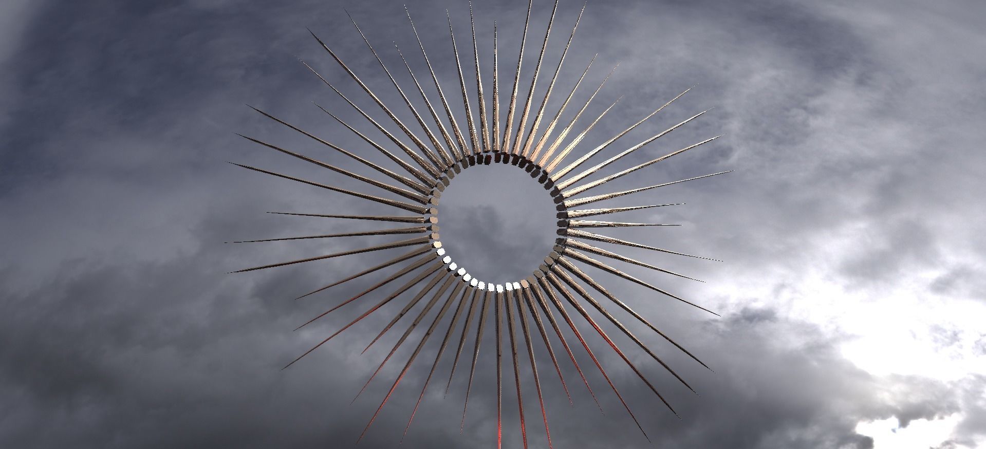 Angel Vortex Sun 2 3D model | CGTrader