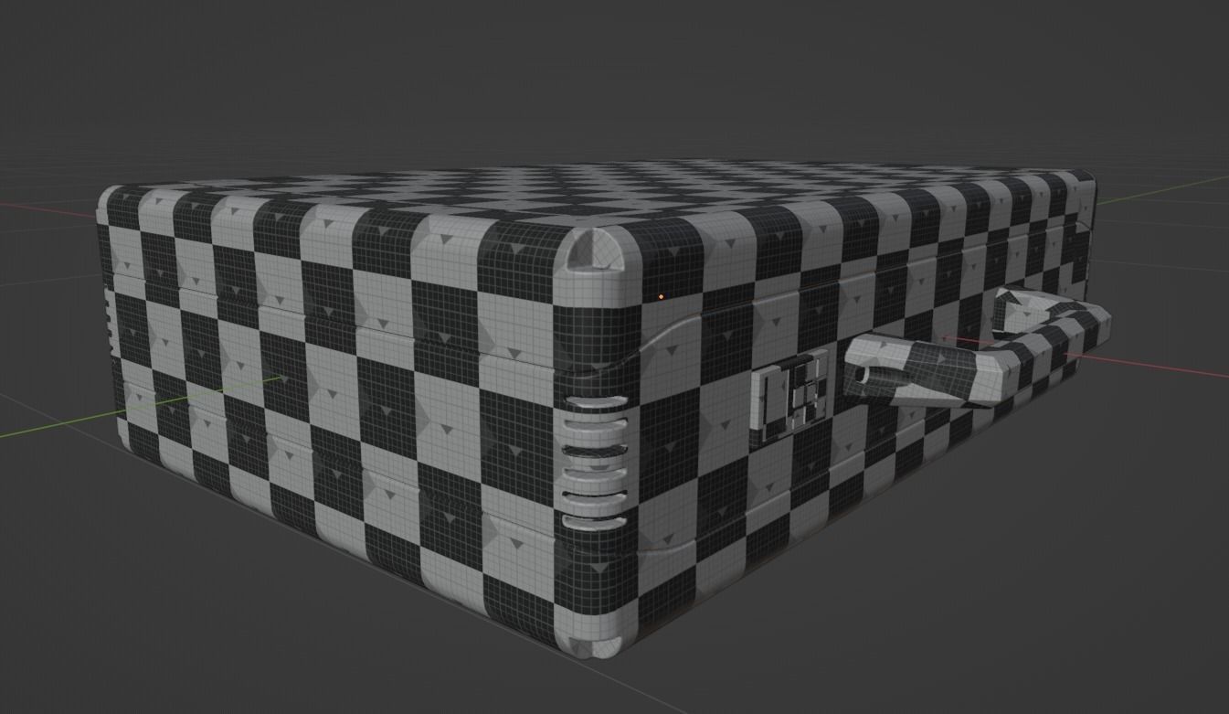 Futuristic Briefcase free VR / AR / low-poly 3D model | CGTrader