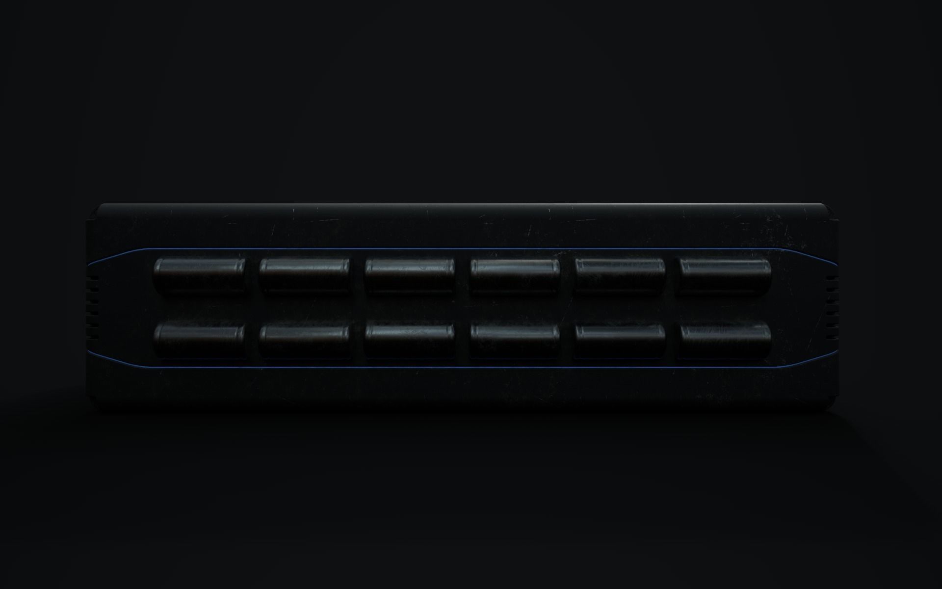 Futuristic Briefcase free VR / AR / low-poly 3D model | CGTrader