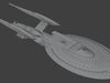 3D model Star Trek Excelsior II-Class Starship VR / AR / low-poly ...