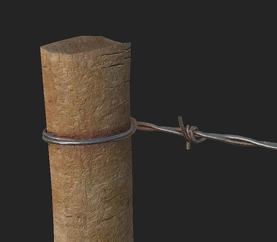 3D model Barbed Wire VR / AR / low-poly | CGTrader