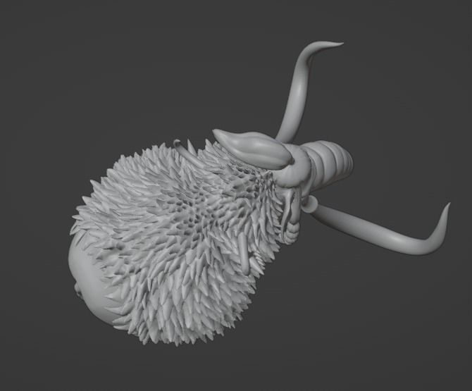 ONE PIECE JACK MAMMOTH 3D model 3D printable | CGTrader