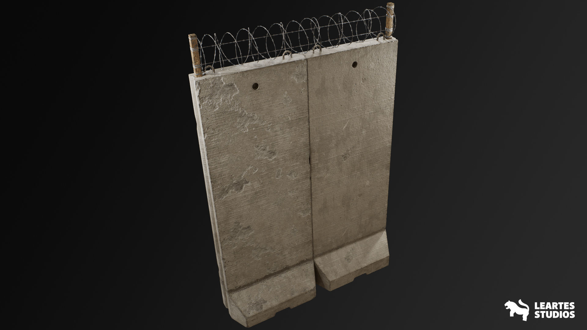3D model Military Barriers Pack VR / AR / low-poly | CGTrader