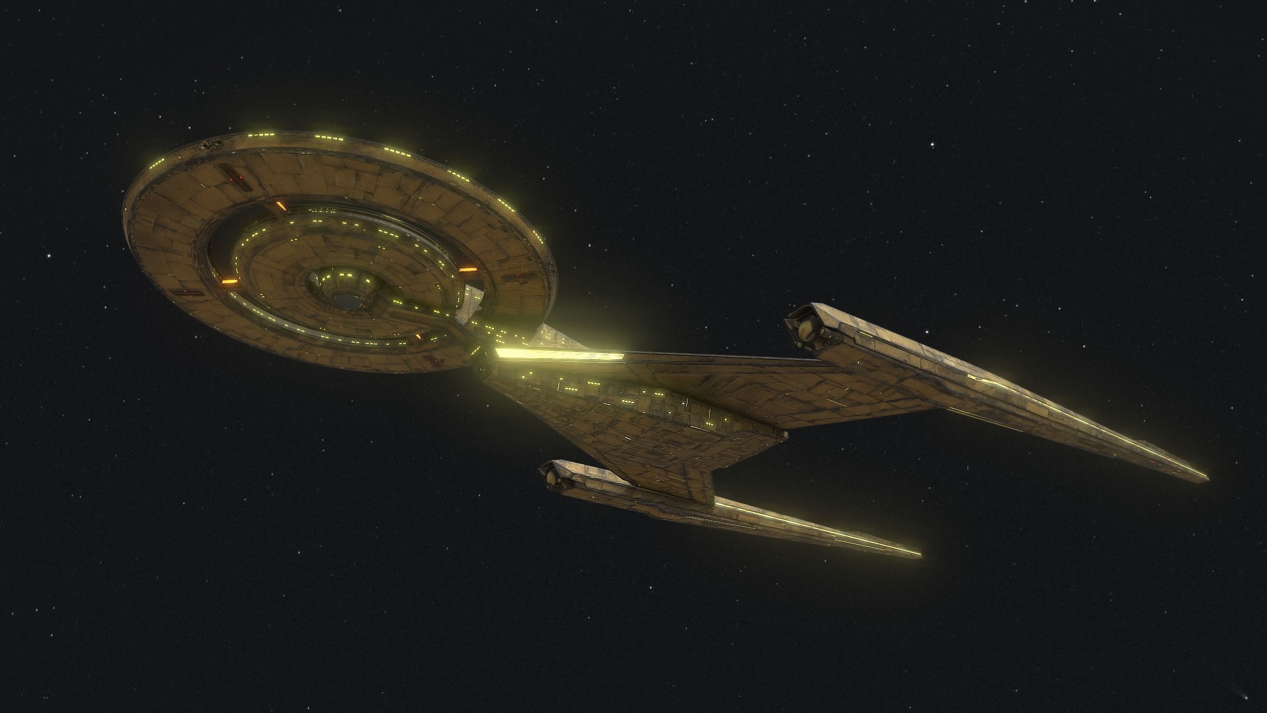 48USS Discovery 3D model | CGTrader