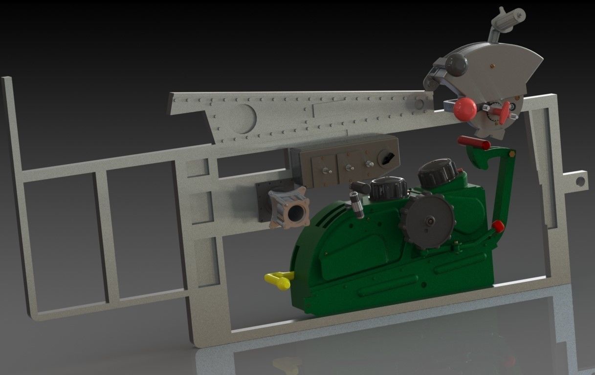 P51 mustang NEW Hight definition work Cockpit Carf 3D model 3D ...