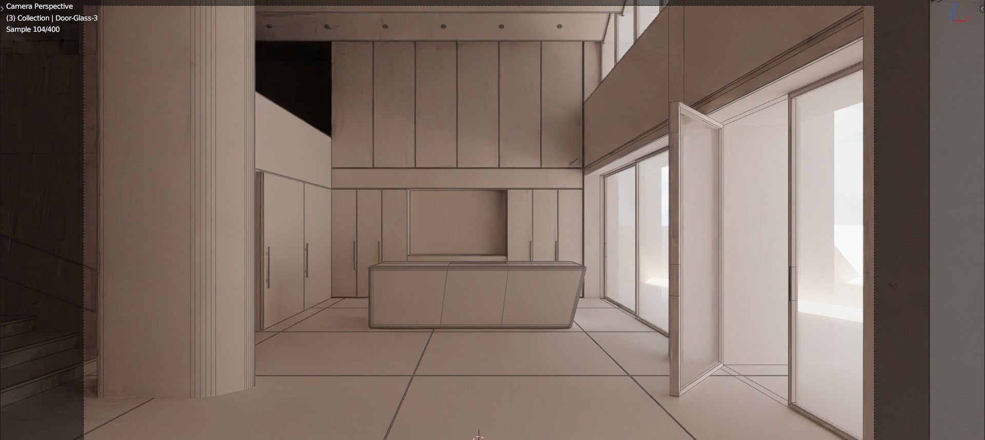 3D model Ready to Use Photo-Realistic Empty Room in Blender and UE5 VR / AR / low-poly | CGTrader