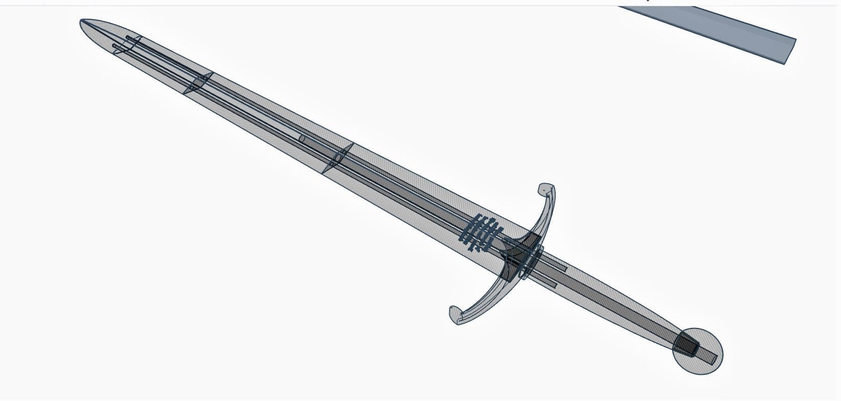 Sword model from Disneys The Sword in the Stone 3D model 3D printable ...