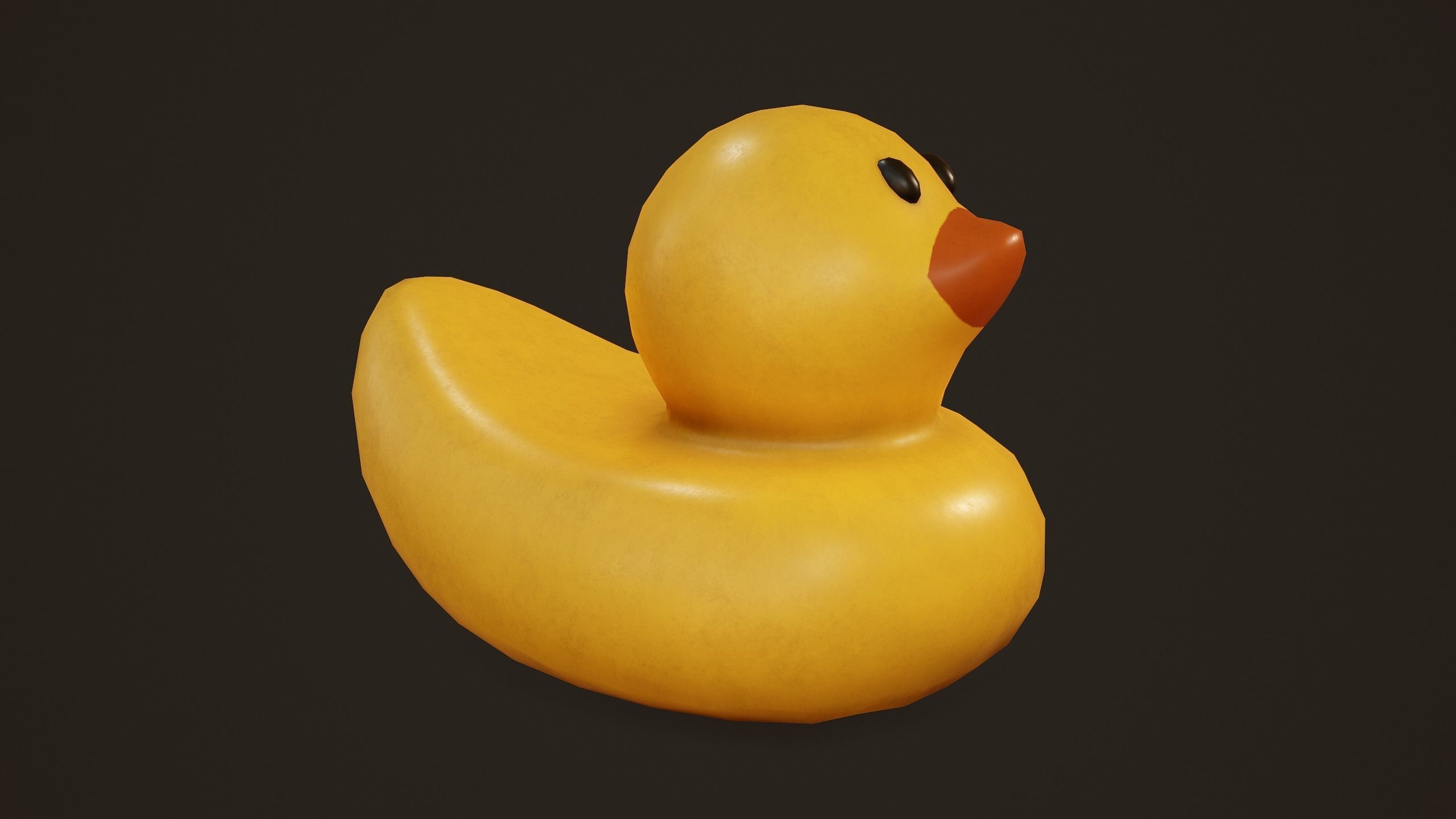 Rubber Duck - PBR Game Ready free VR / AR / low-poly 3D model | CGTrader