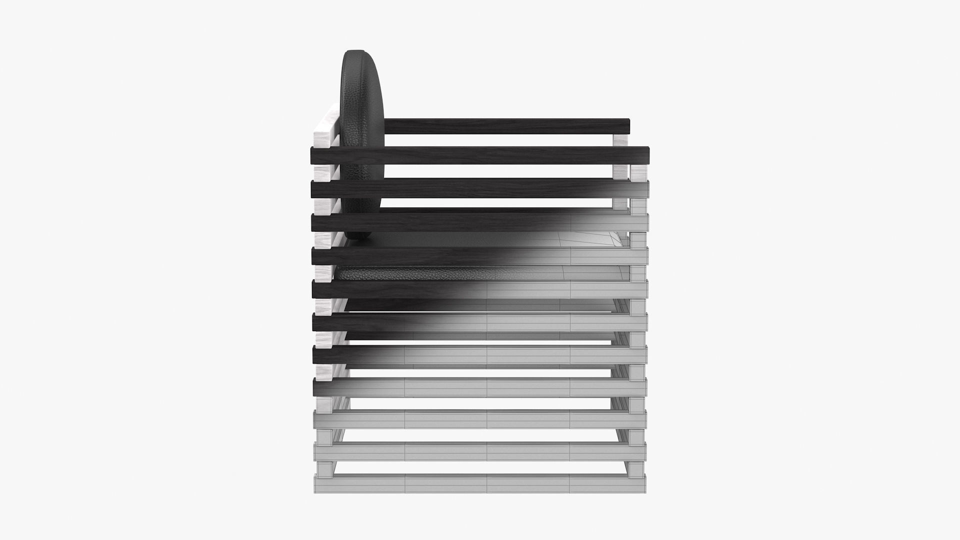 Kelly Wearstler Hauser Armchair 3D model | CGTrader