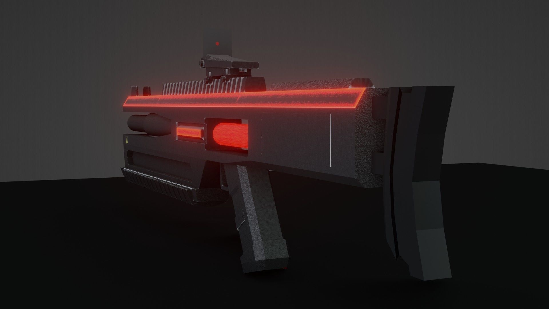 laser weapon game-ready free VR / AR / low-poly 3D model | CGTrader