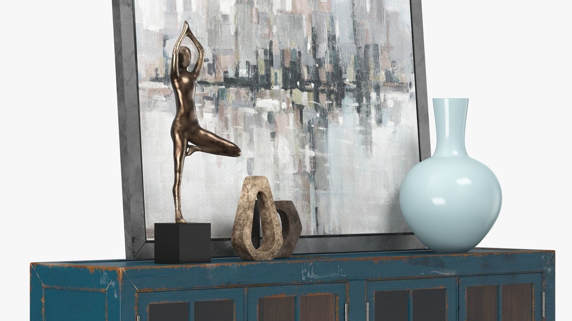 Ethan Allen Calm Collected Composed Entryway 3D model | CGTrader