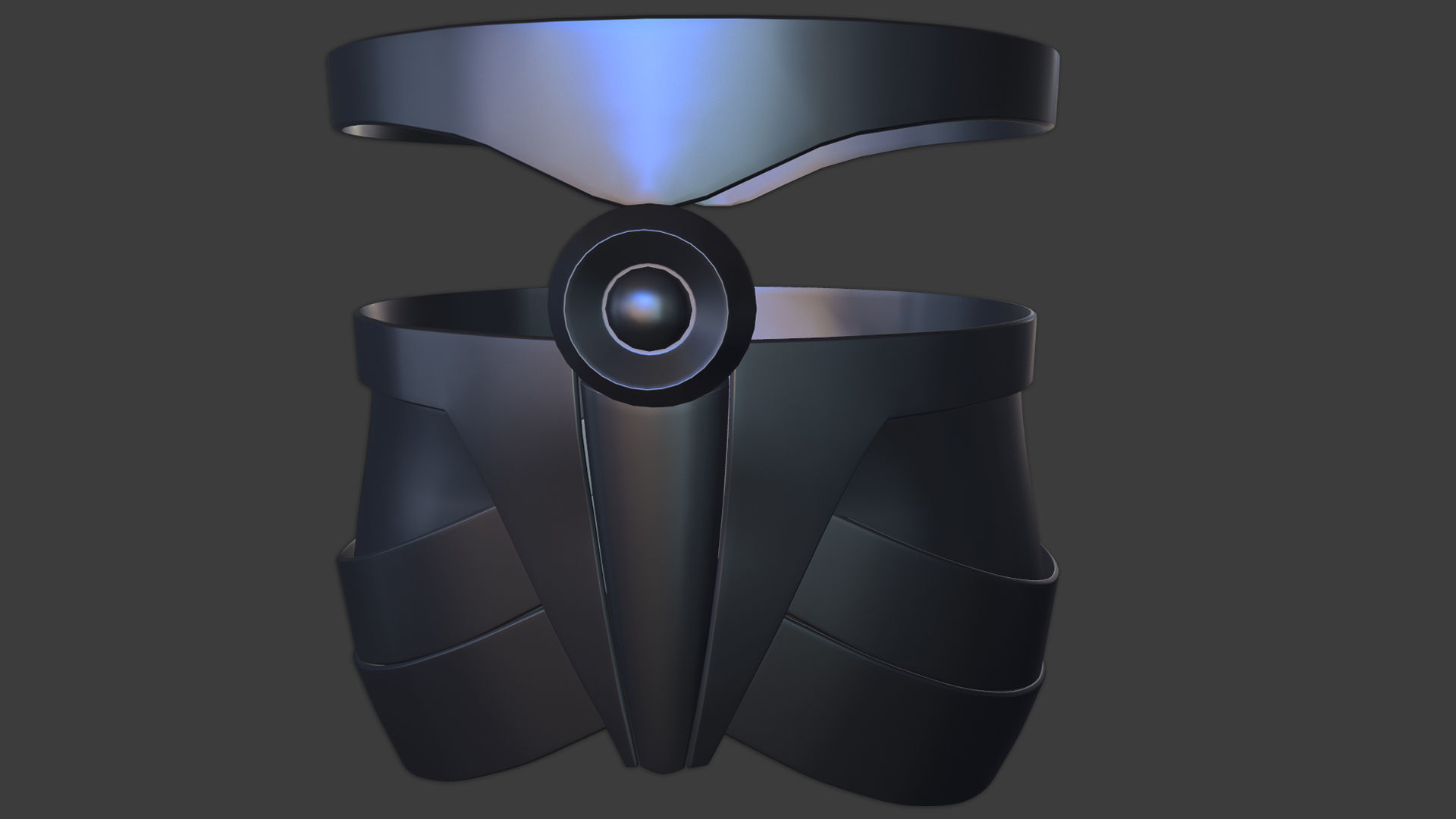3D model Belt Armor Highpoly and Lowpoly With UVs VR / AR / low-poly ...