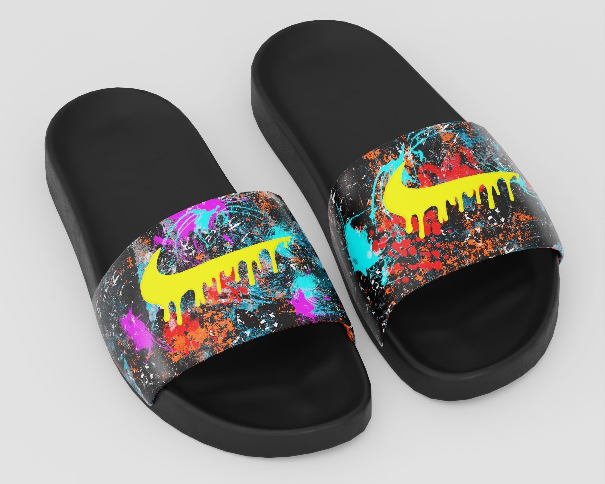 3D model Shoes - Slipper - Bundle 04 VR / AR / low-poly | CGTrader