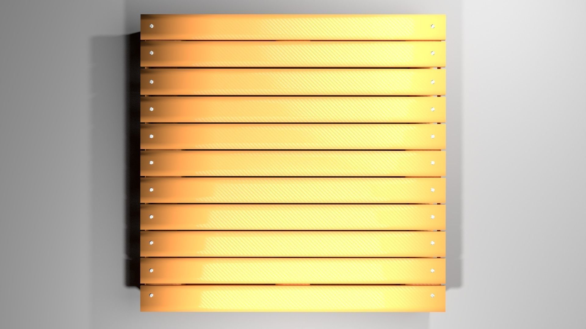 Pallet - Four Way Block 3D model | CGTrader