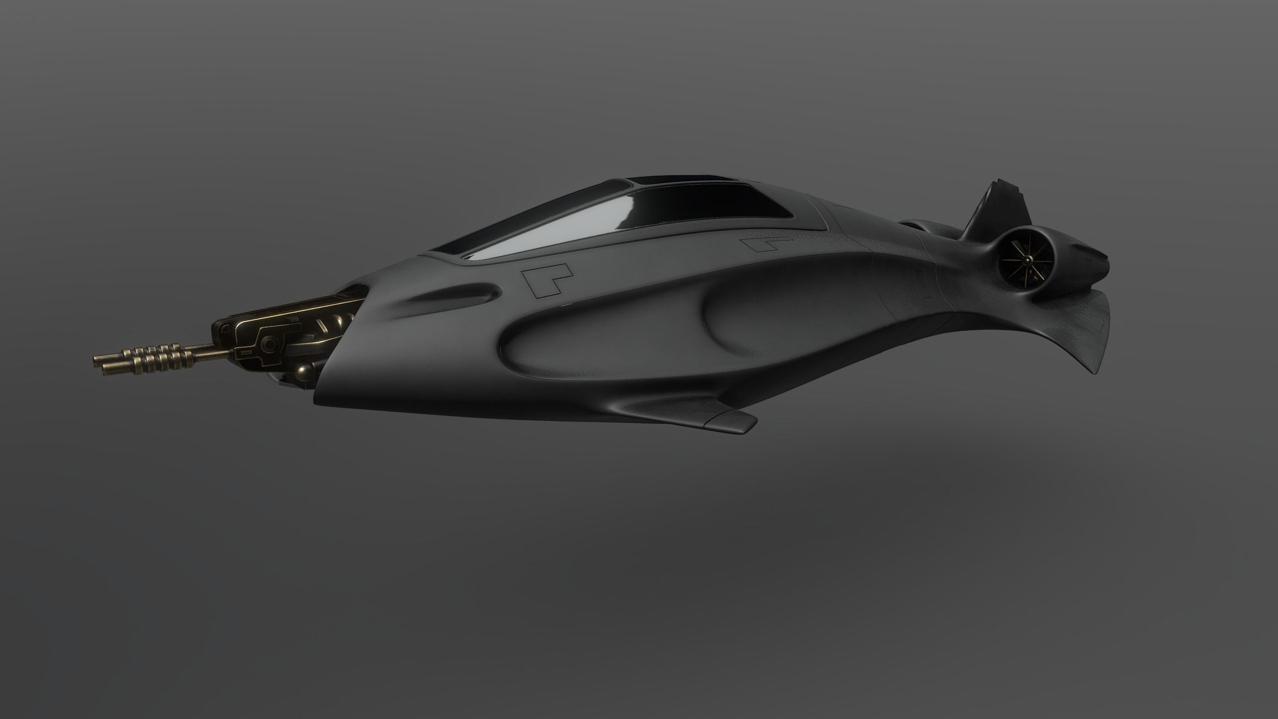 Spectre Subfighter 3D model | CGTrader