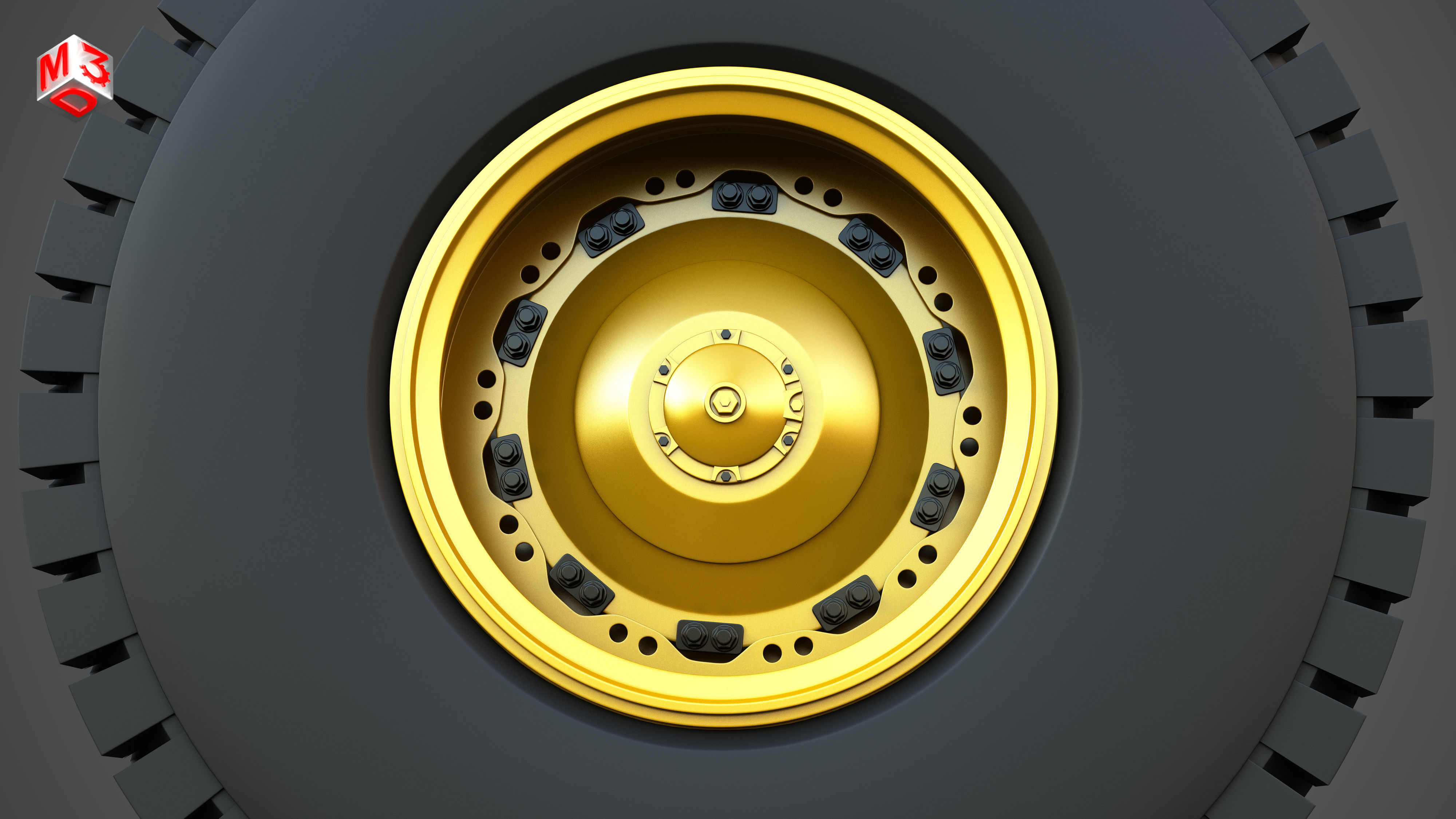 777 Water Solutions Truck - Wheels and Tires 3D model | CGTrader