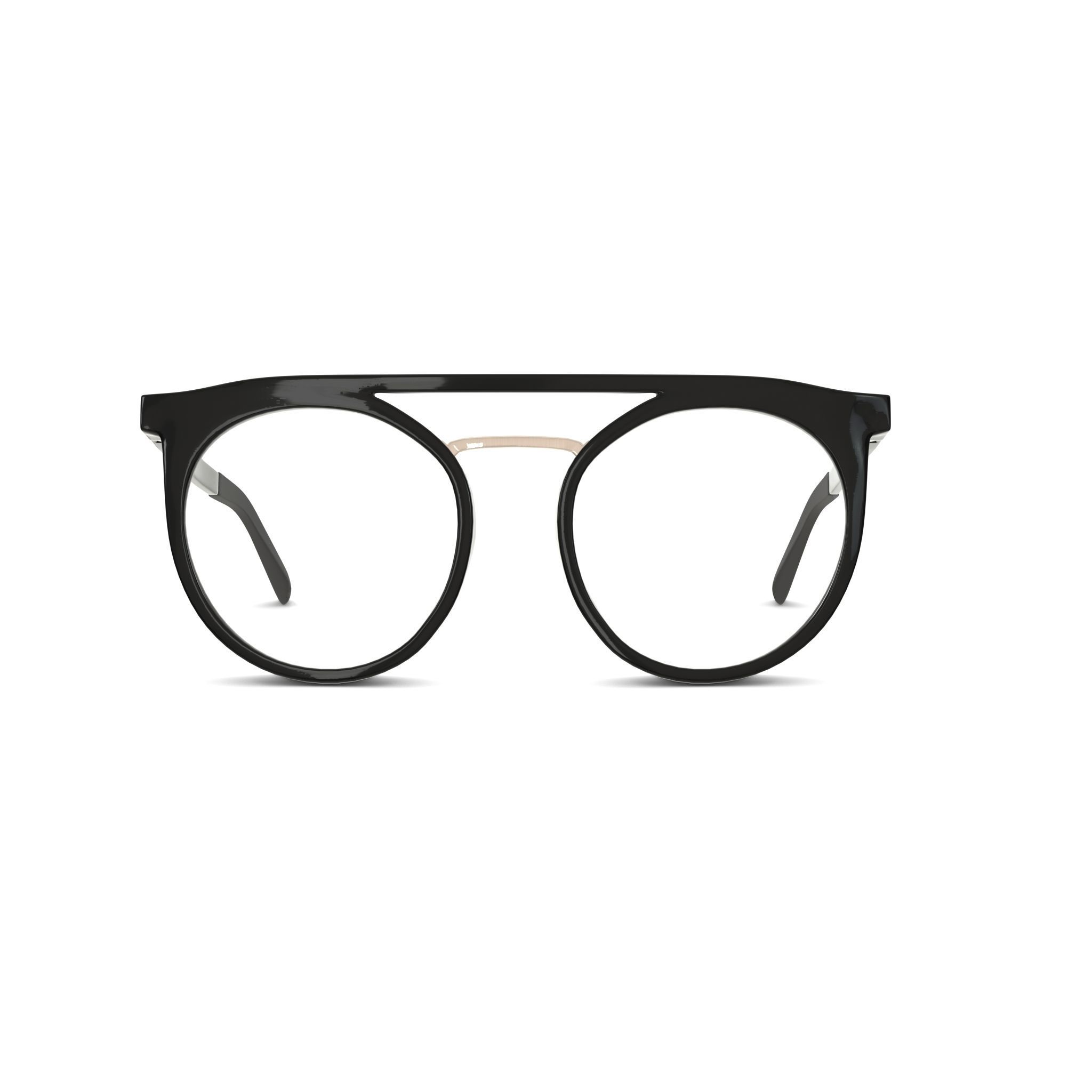 3D model Eco - Vinson Black Glasses VR / AR / low-poly | CGTrader