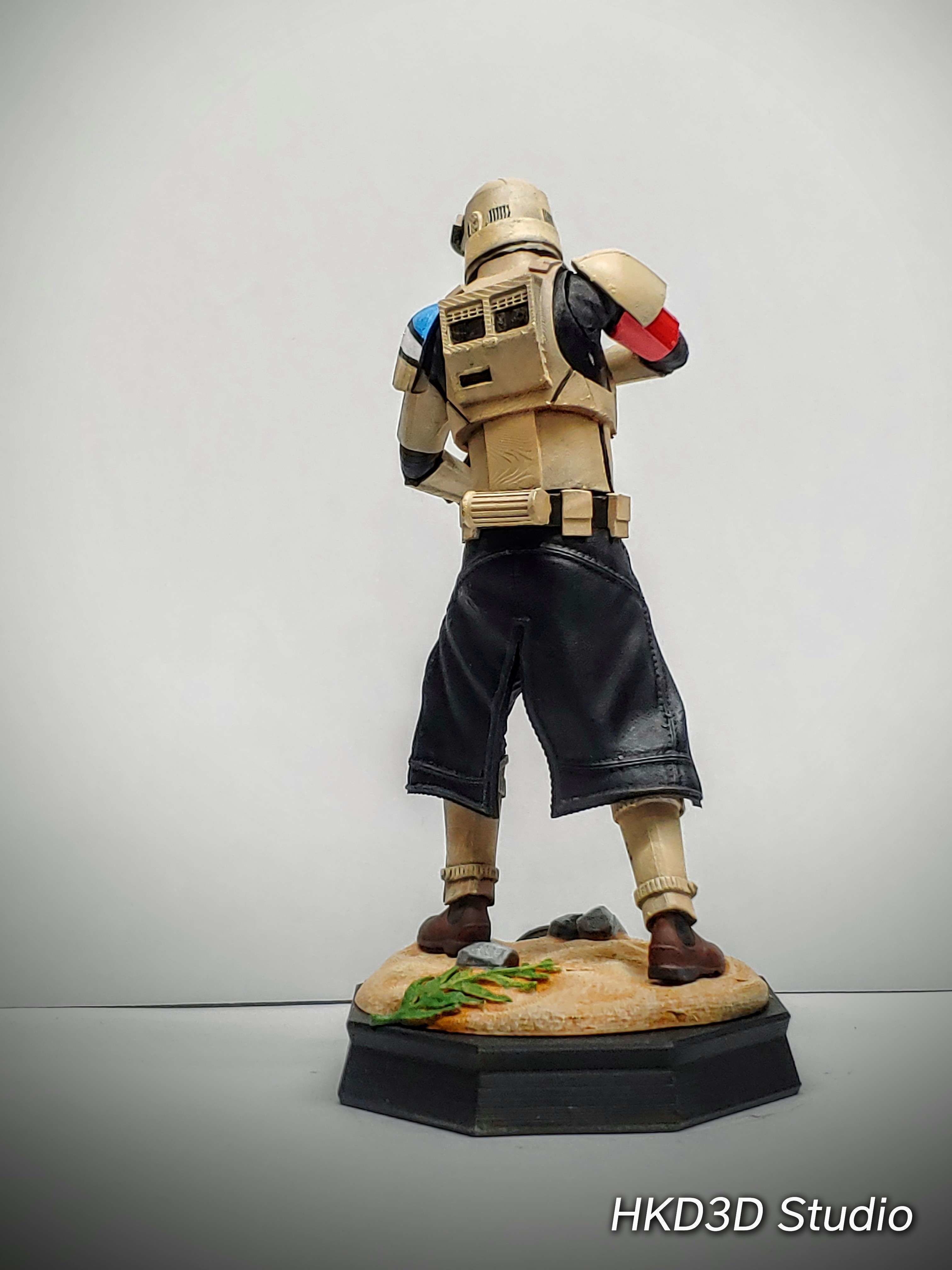 Shore trooper Squad leader Fan art Star wars 3D model 3D printable ...