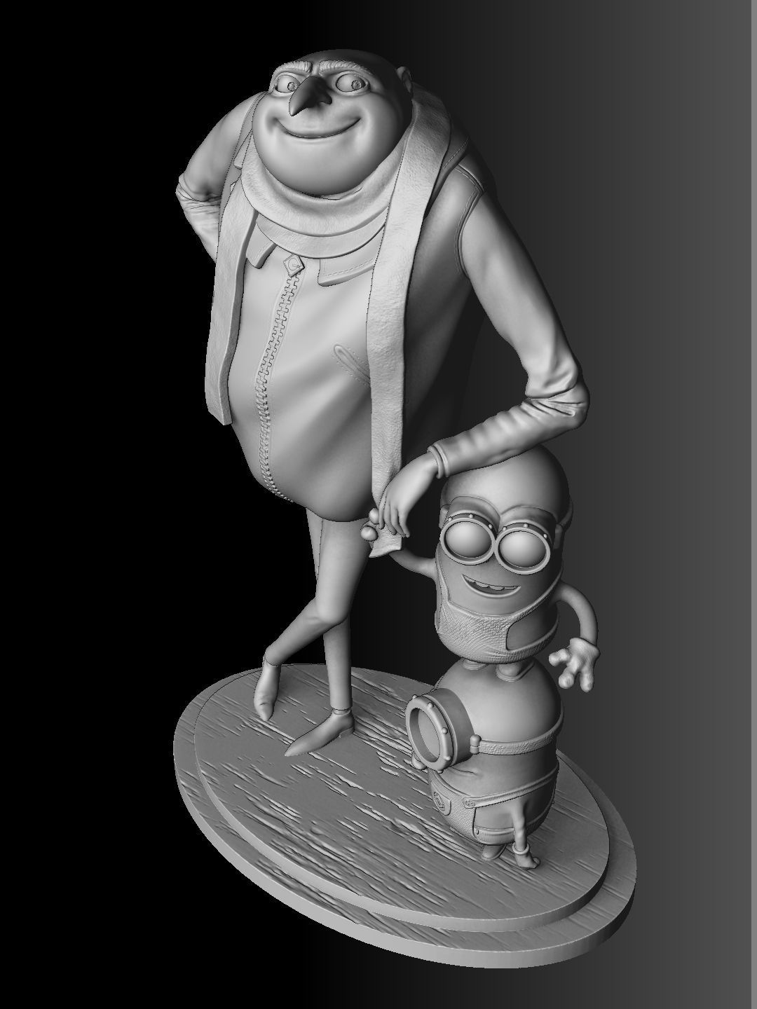 Despicable me SET FOR 3D PRINT STL OBJ ZTL 3D model 3D printable | CGTrader