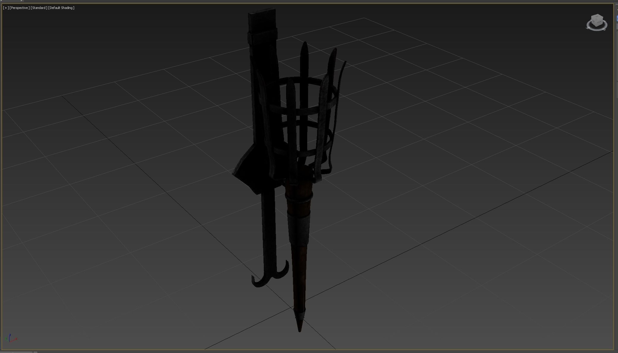 3D model Medieval Torch VR / AR / low-poly | CGTrader