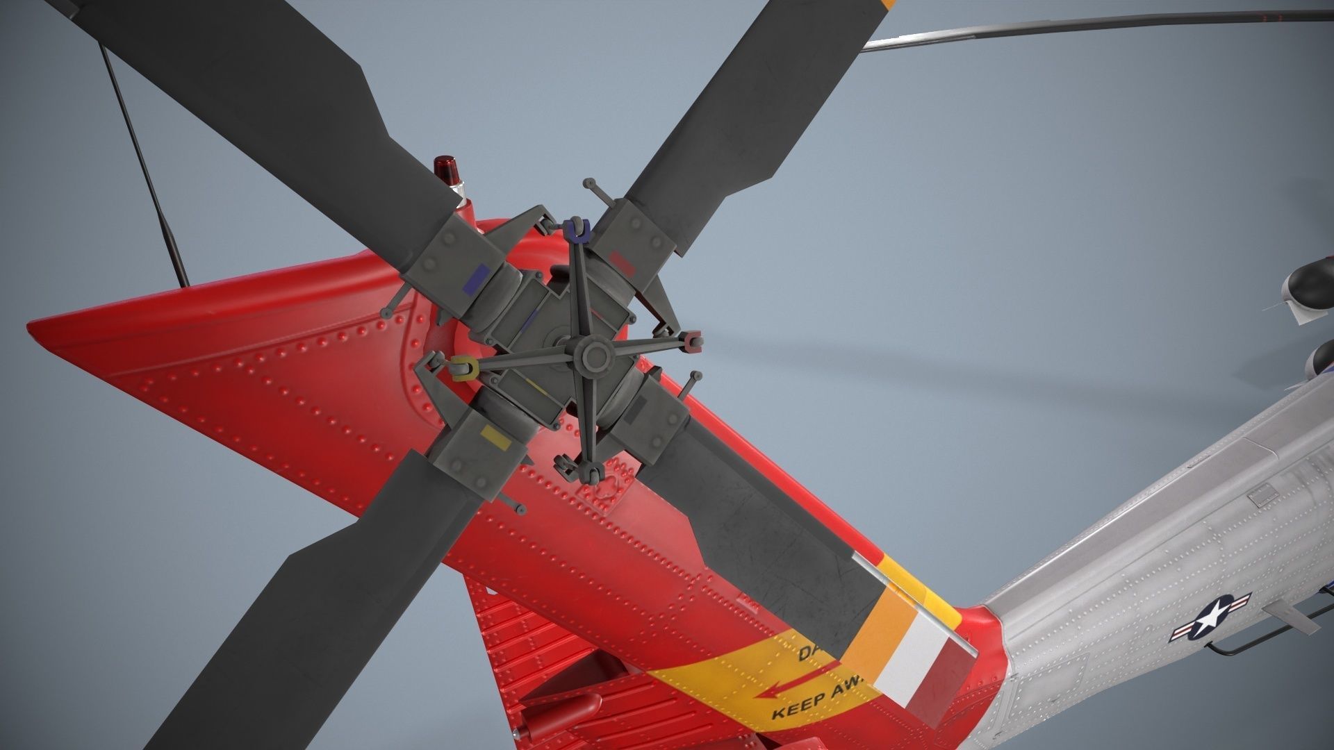 3D model Sikorsky MH-60J Jay Hawk Complex Animation VR / AR / low-poly ...