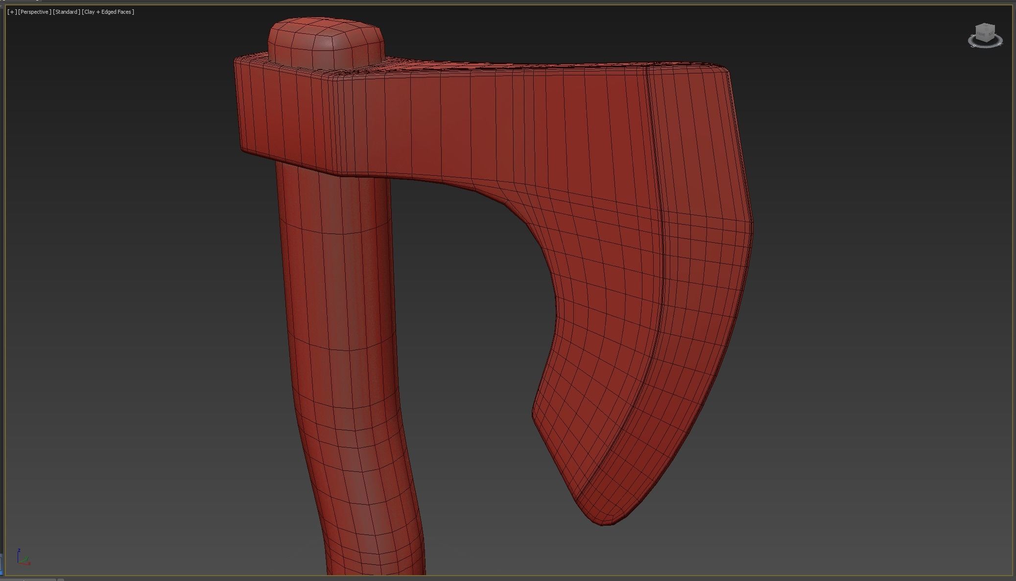 3D model Ax Medieval VR / AR / low-poly | CGTrader