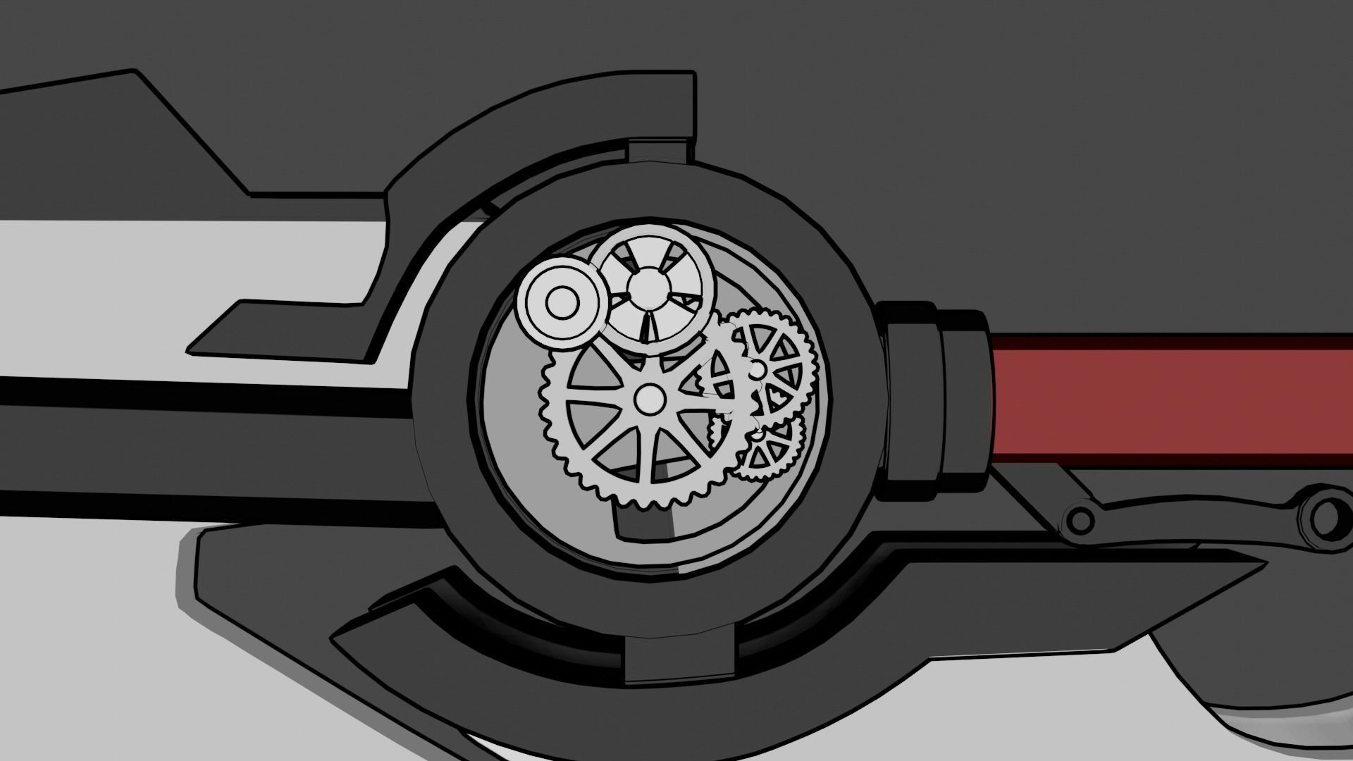 Harbinger sword 3D model rigged | CGTrader