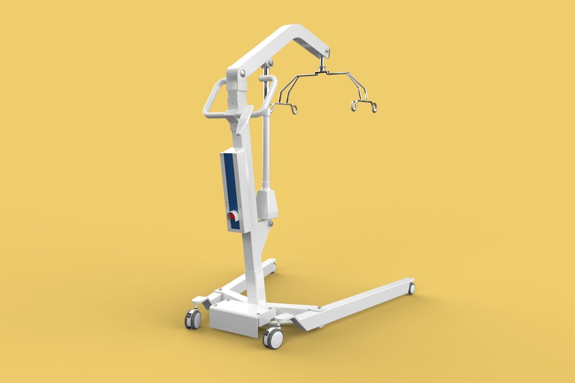 PATIENT HOIST PORTABLE LIFT LIFTER HOSPITAL DISABILITY HOMECARE 3D ...