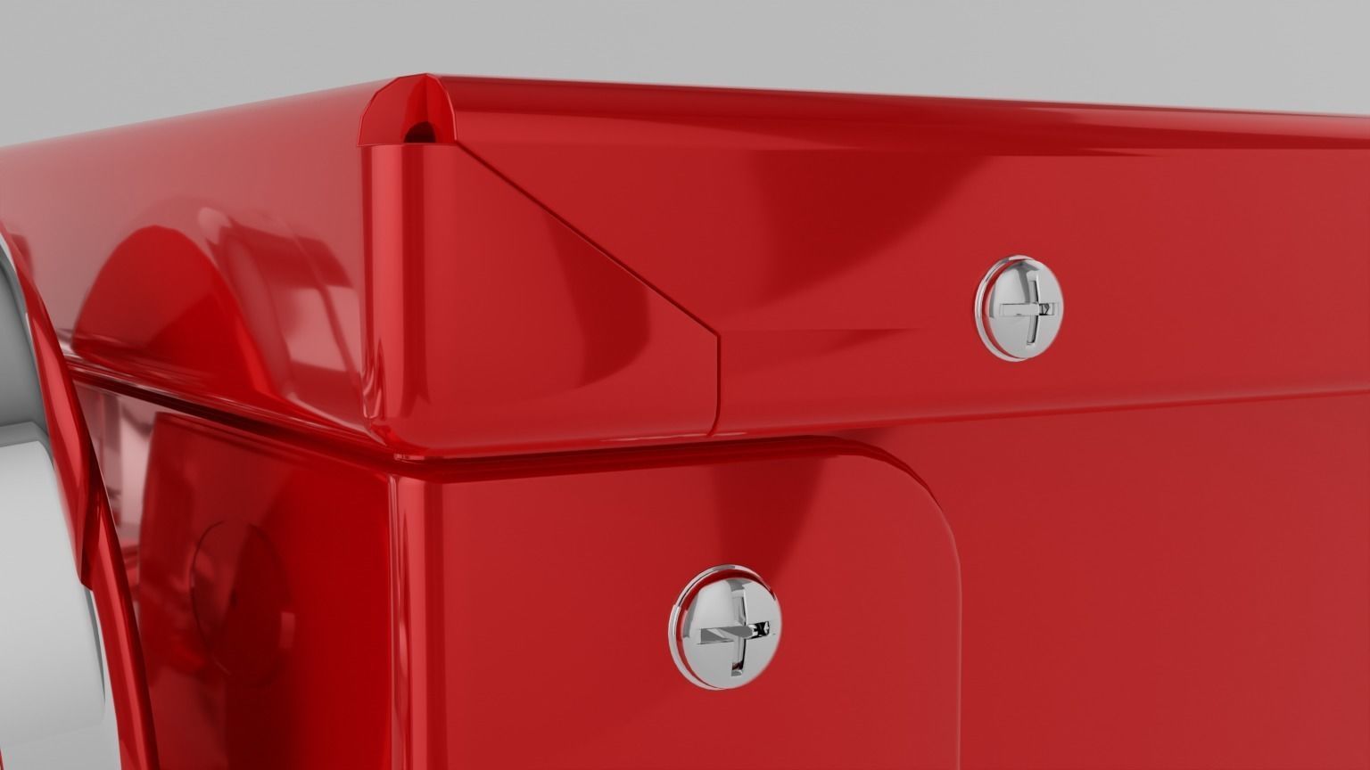 Martin-Horn-Anlage-mit-Dachkasten box with four speakers 3D model ...