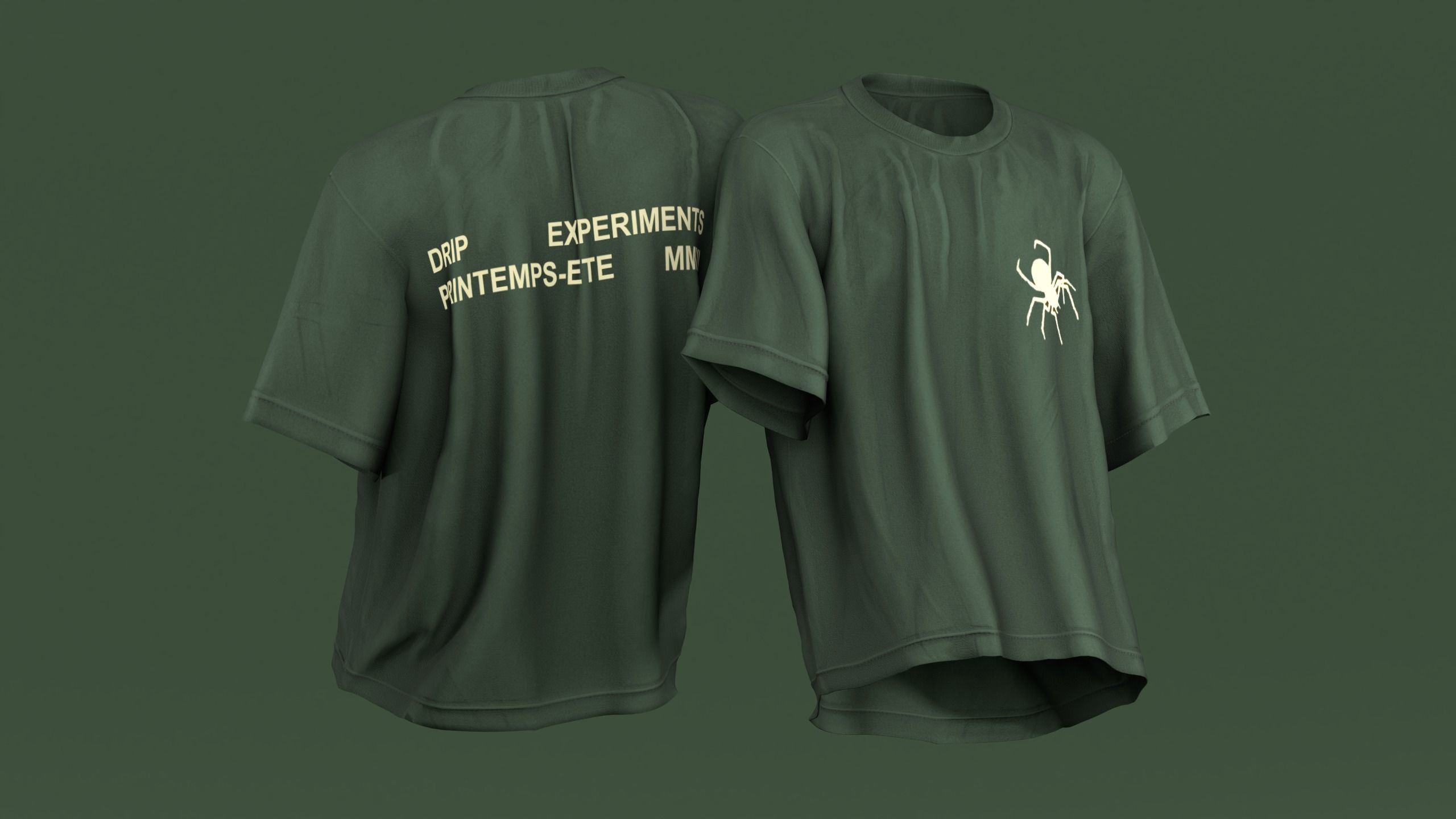 T - Shirt Tee Mock Up for Render 3D model | CGTrader