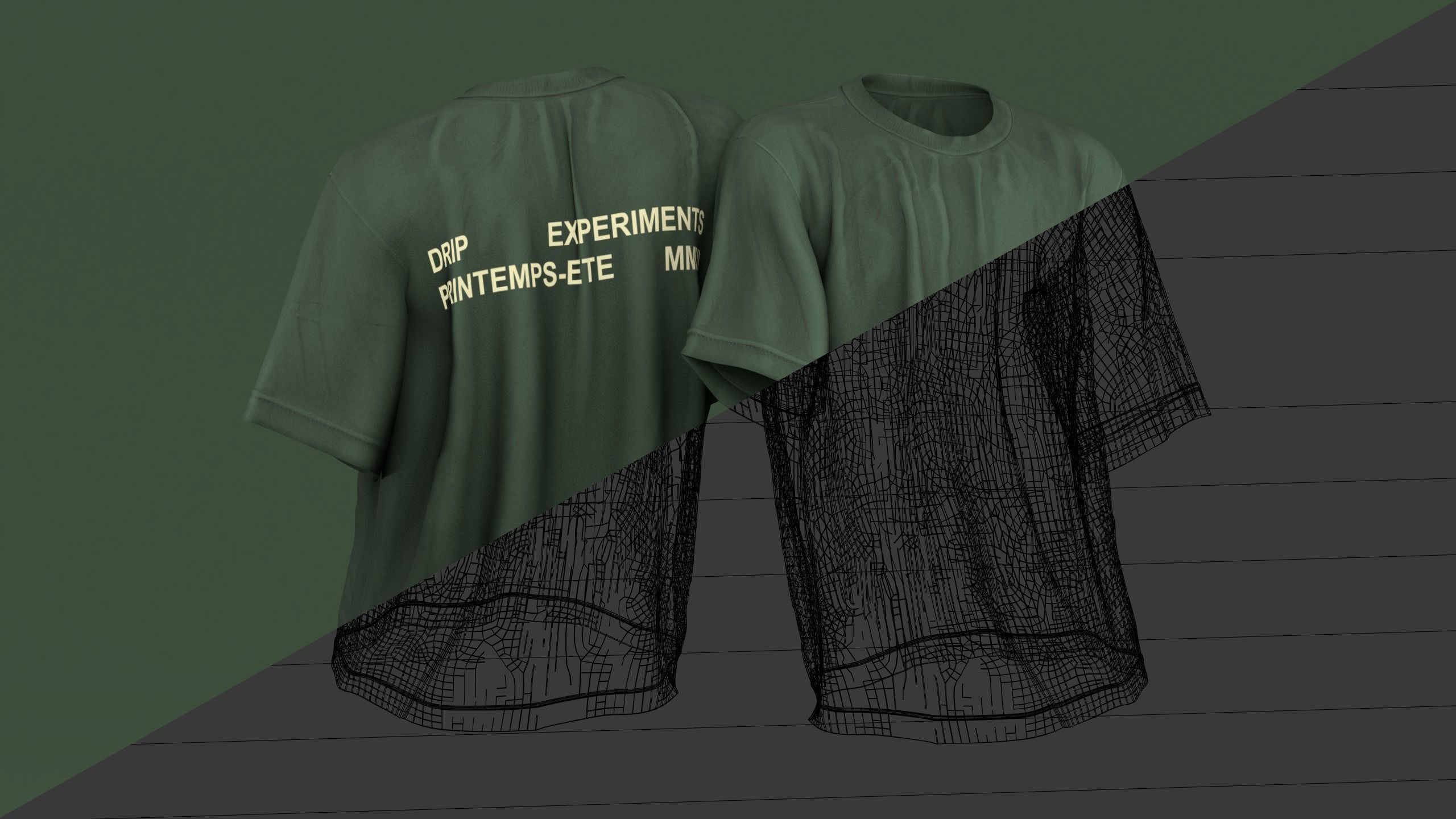 T - Shirt Tee Mock Up for Render 3D model | CGTrader
