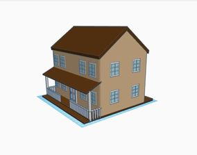 Ranch house 3D Print Models | CGTrader
