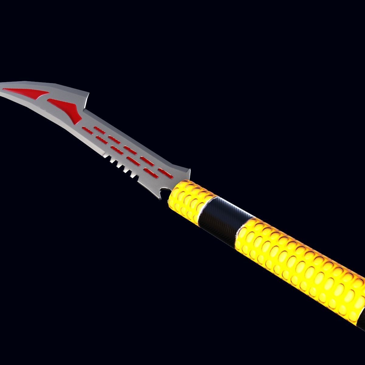 Stylized modern sword low-poly game-ready free VR / AR / low-poly 3D ...