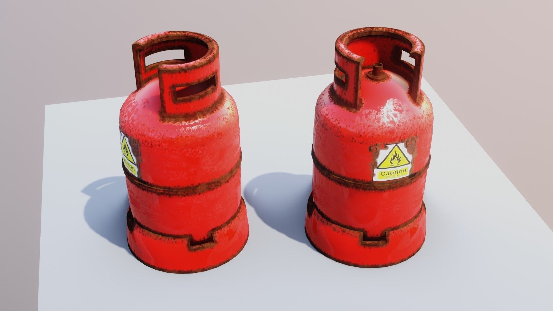 3D model Gas cylinder game ready VR / AR / low-poly | CGTrader