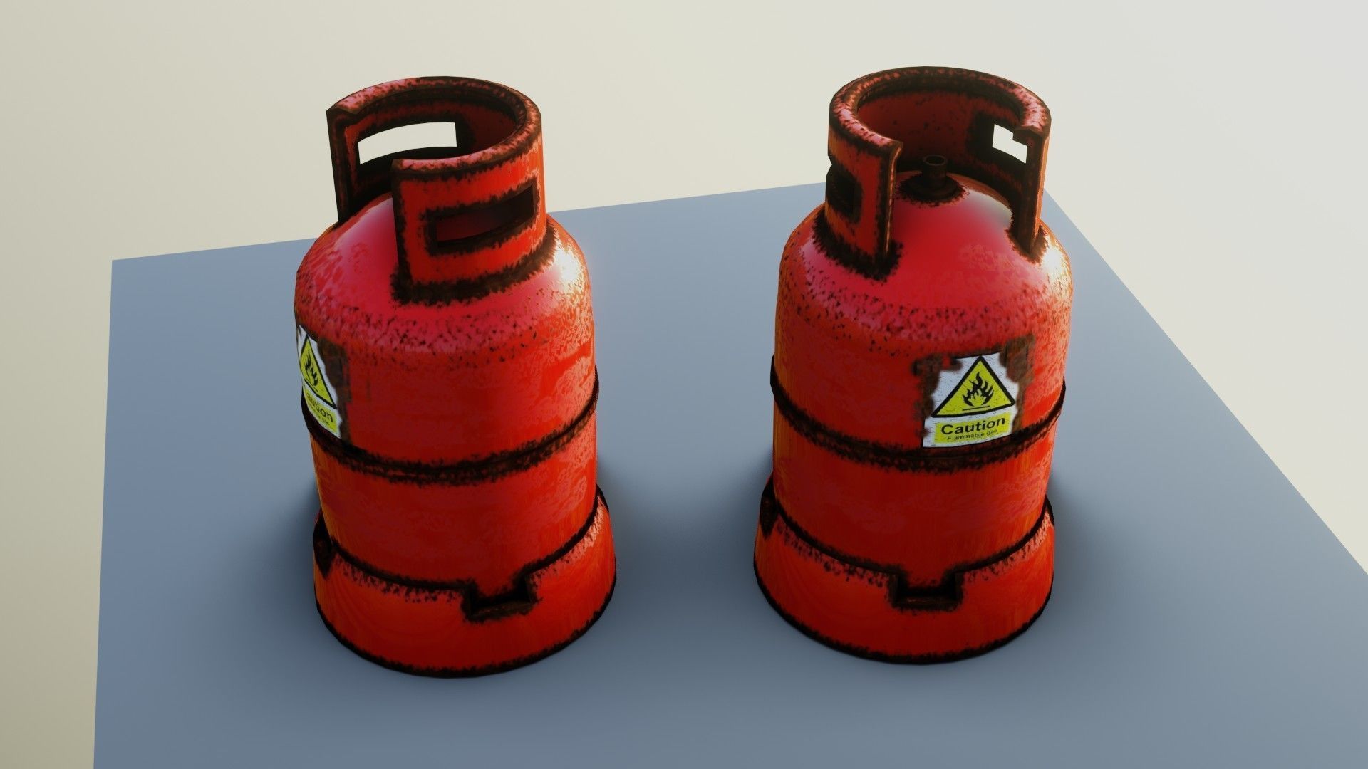 3D model Gas cylinder game ready VR / AR / low-poly | CGTrader
