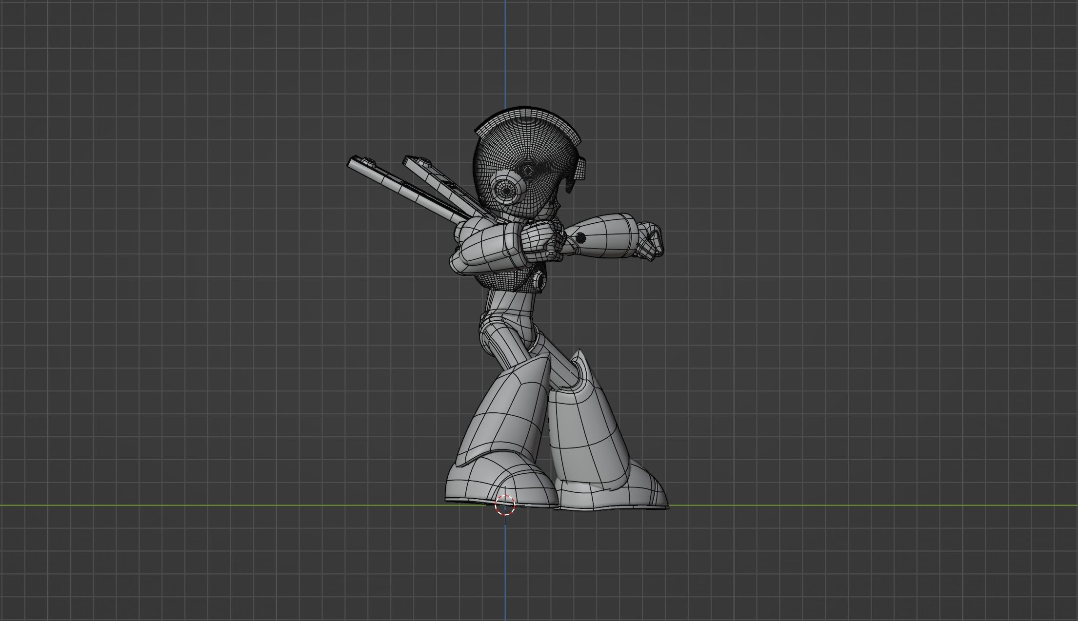 Super Mega Man - Megaman 7 3D model rigged | CGTrader